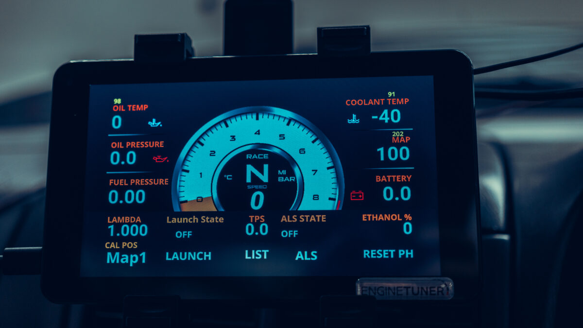 Enginetuner Driver Display Unit for Link ECU - Enginetuner