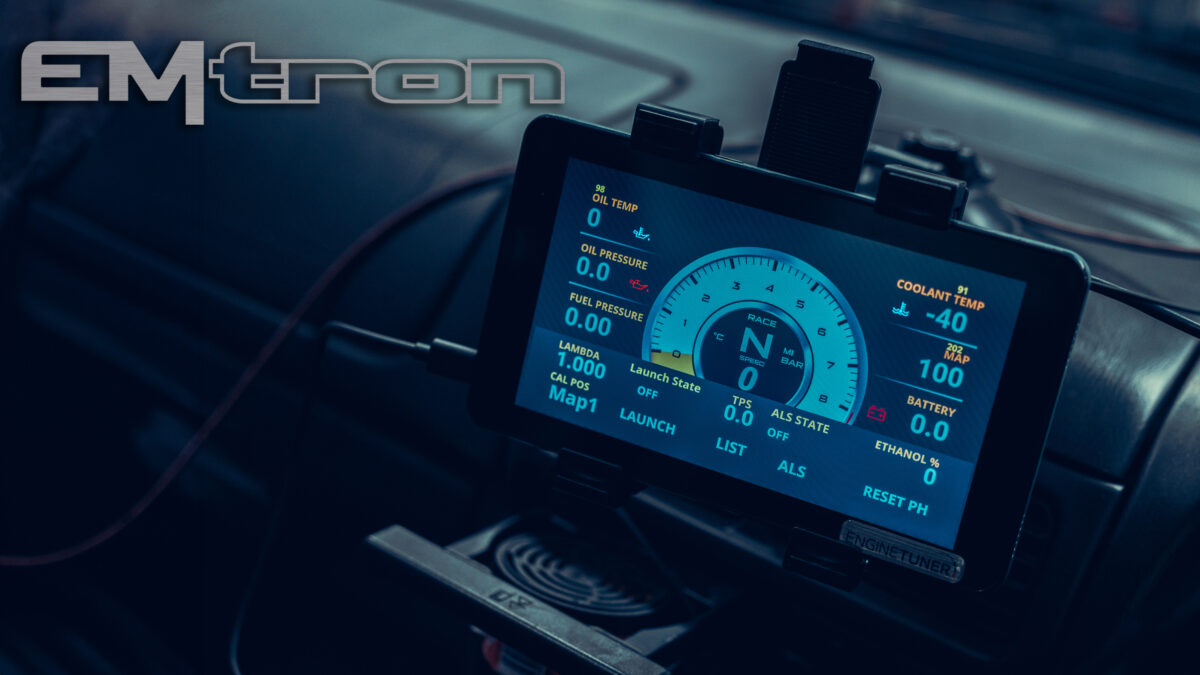 Enginetuner Driver Display Unit for Emtron ECU - Enginetuner
